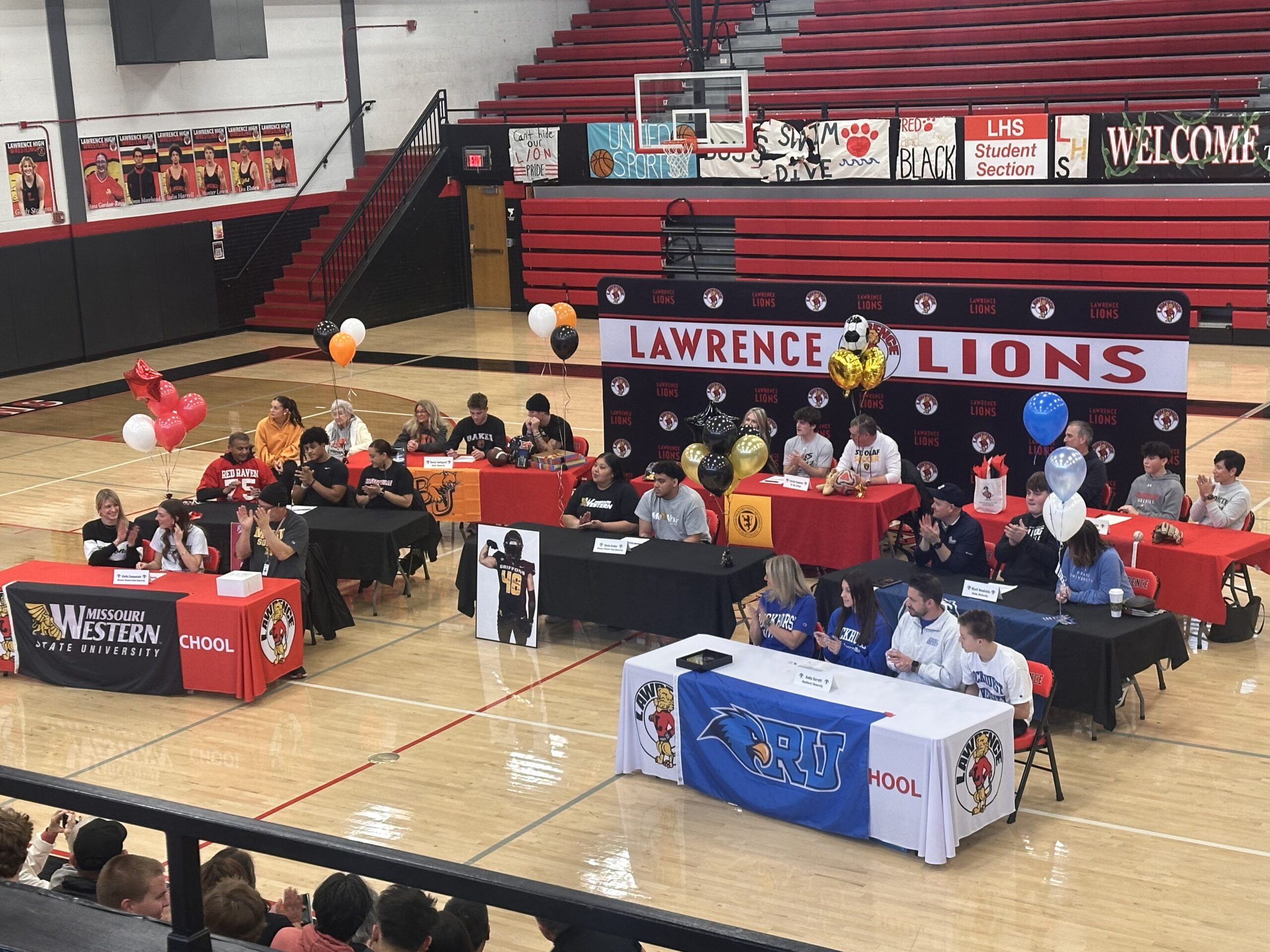 Lawrence High celebrates signing day with eight signees | News, Sports ...